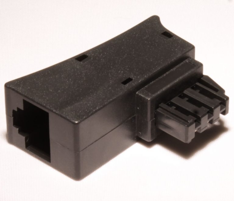 TAE Telefon Adapter RJ45 geklebt – Produkte maßgefertigt für die ...